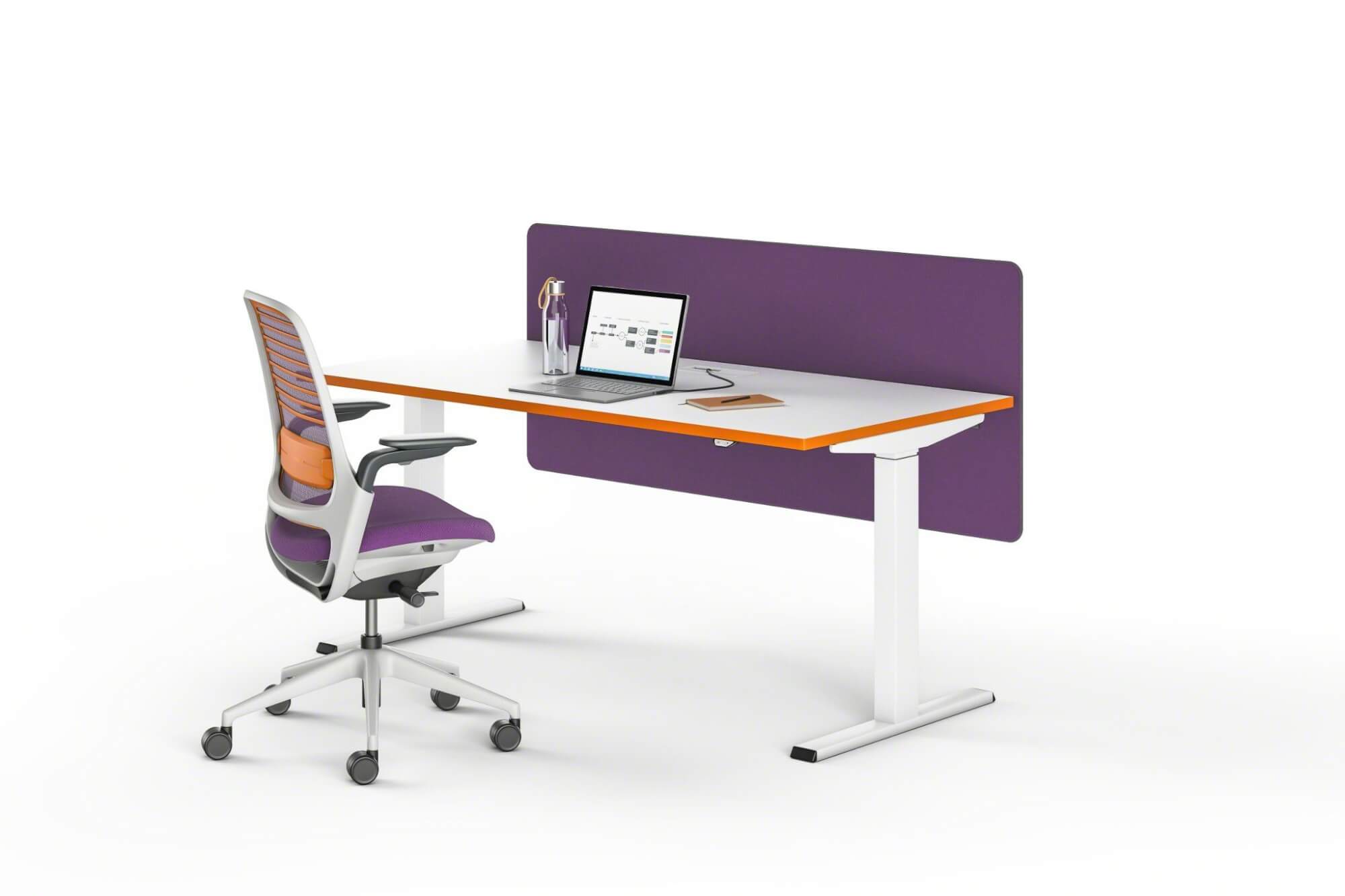 Migration - Alternativ Steelcase Bureaux Réglables en Hauteur, Bench