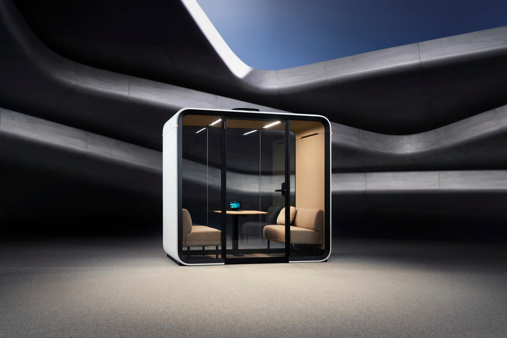 Framery Four - The smart and soundproof office meeting pod